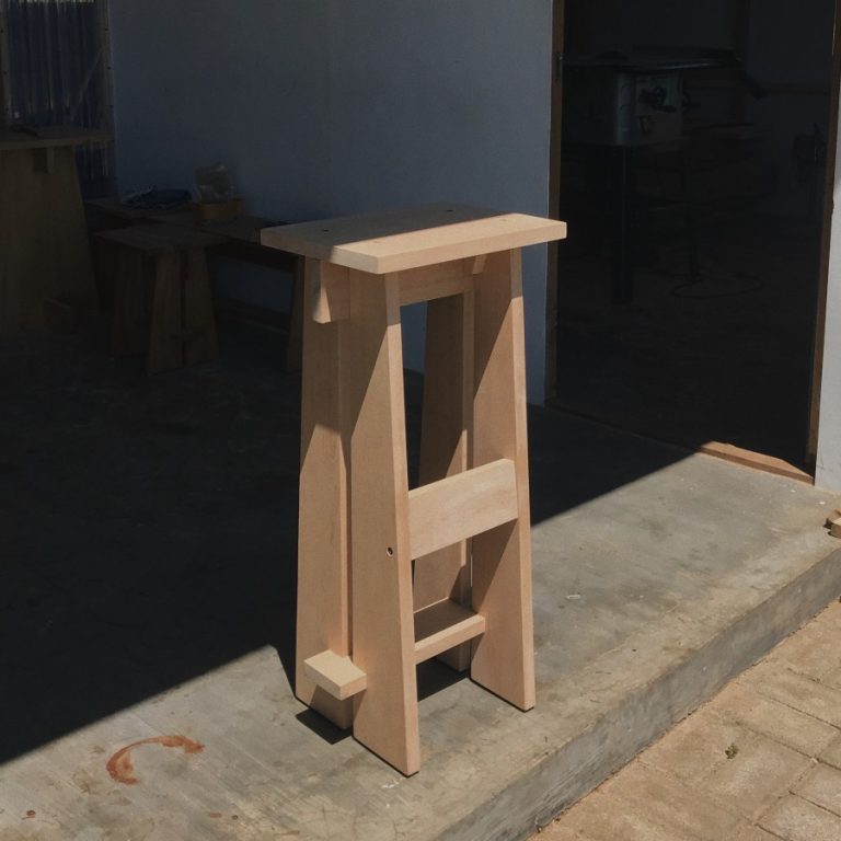 Chisai Stool C - WOF Wooden