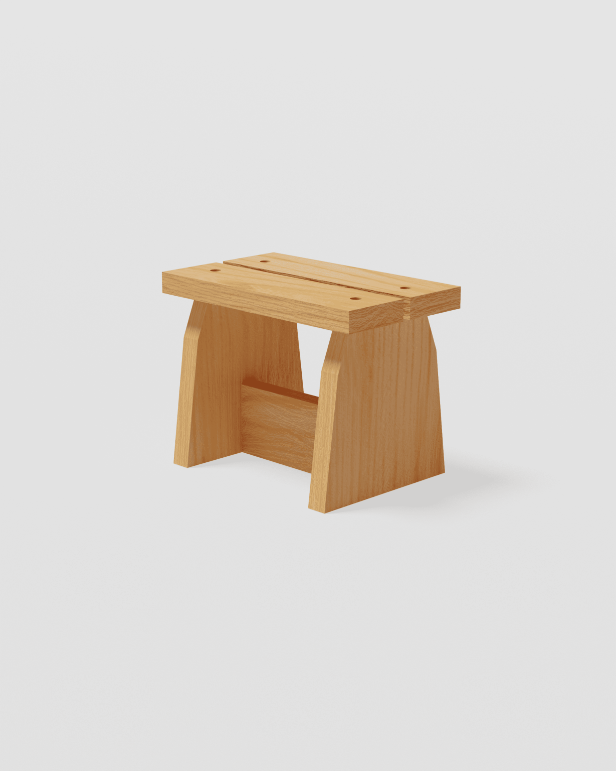 Chisai Stool C - WOF Wooden