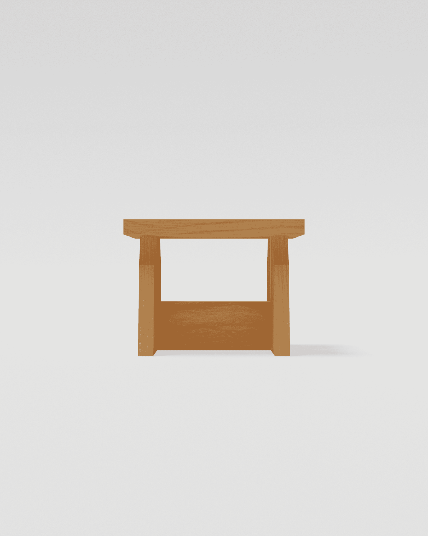 Chisai Stool B - WOF Wooden