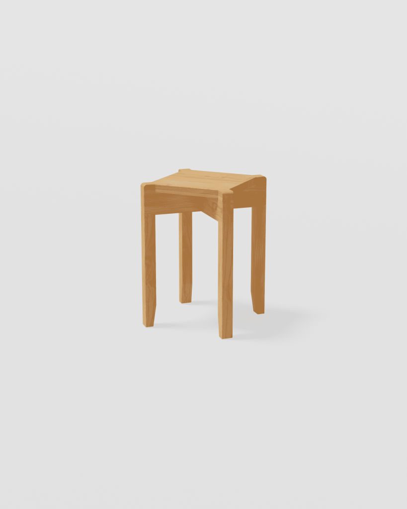 Chisai Stool A - WOF Wooden