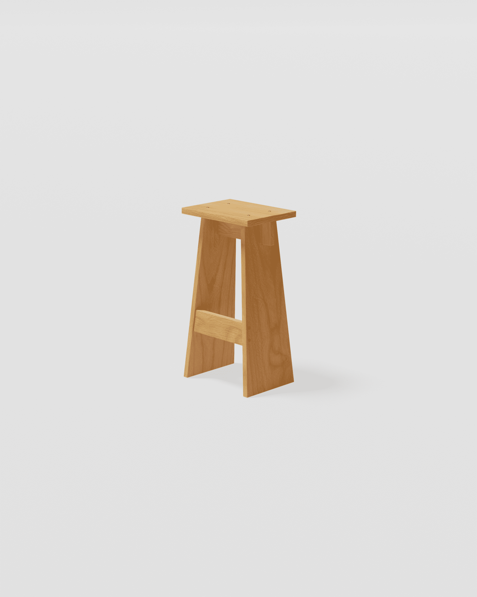 Chisai Stool C - WOF Wooden